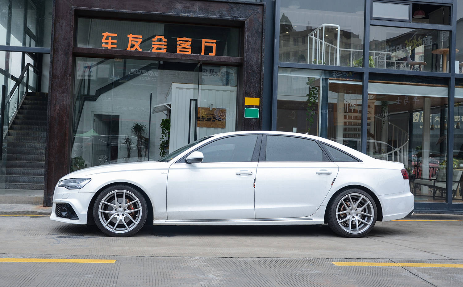 奥迪A6L(C7)改装升级TEI Racing高性能运动短弹簧_搜狐汽车_搜狐网