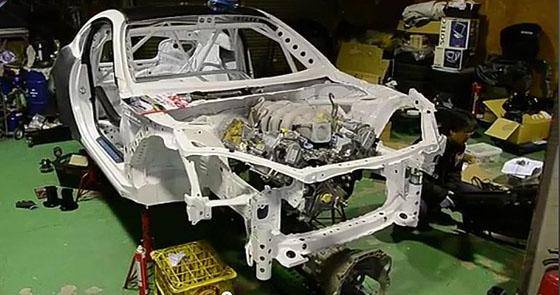 丰田86移植2UR-GSE V8发动机_搜狐汽车_搜狐网