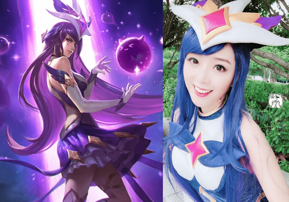 LOL女主持都爱COS？看了希然的锐雯，玩家直言忘不了rita的风女_cos