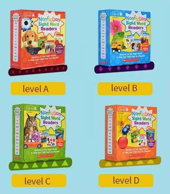 Sight words 学习 阅读和练习Nonfiction Sight Word Readers_单词