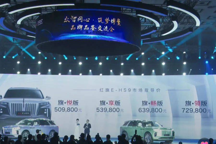 50.98万起，轴距超3.1米的大型纯电SUV，红旗E-HS9选哪款合适？_搜狐汽车_搜狐网