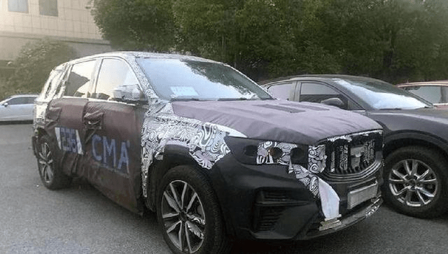 外观大气沉稳、基于CMA超级母体打造 吉利KX11谍照曝光_搜狐汽车_搜狐网