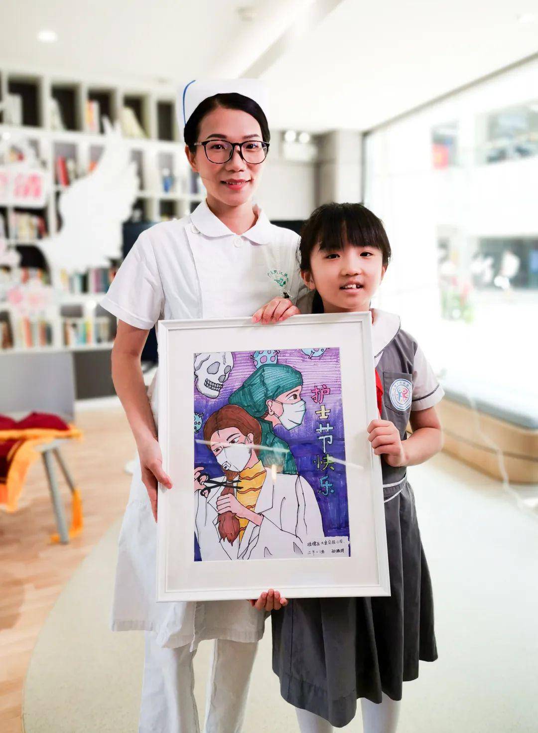 【种子社团】最美的画，献给最美的您 ——大良实验小学“小画家”俱乐部献礼护士节记-搜狐大视野-搜狐新闻