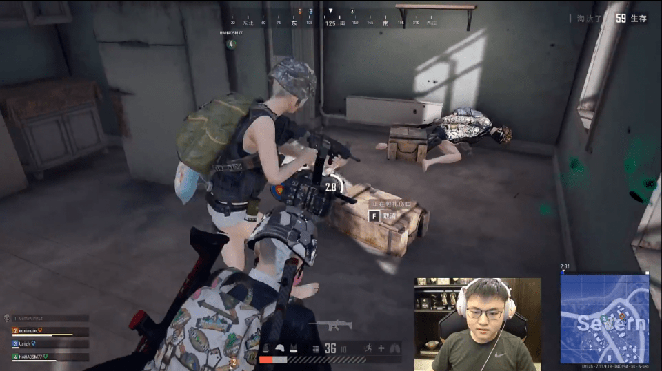 大司马久违吃鸡，UZI却气得捶胸顿足，这波PDD血赚_Uzi