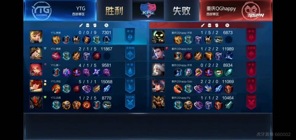 王者荣耀：22日kpl赛事，fly豪取三局mvp，带飞qg走向胜利！_ytg