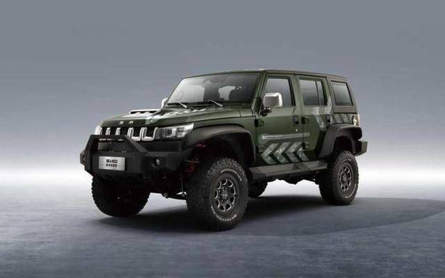 北汽BJ40雨林穿越版官图，配置锰钢保险杠，搭载2.3T四缸发动机_搜狐汽车_搜狐网