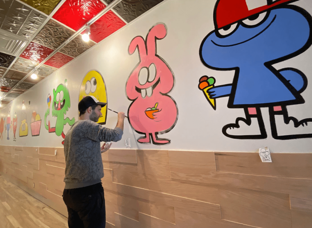 知名涂鸦画家Jon Burgerman | 充满英式戏虐的艺术顽童_Natuzzi