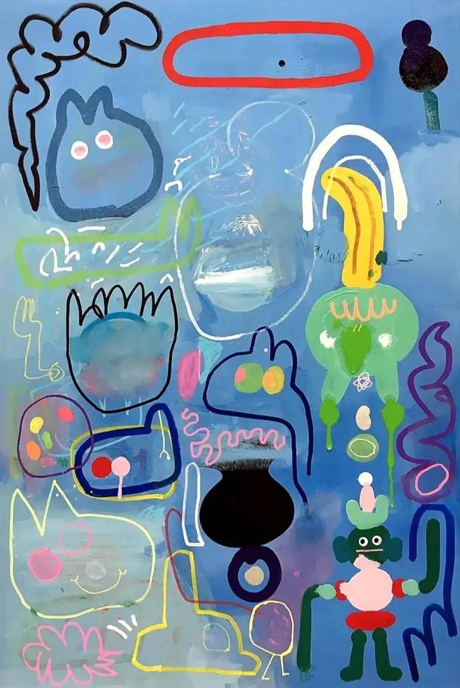 知名涂鸦画家Jon Burgerman | 充满英式戏虐的艺术顽童_Natuzzi