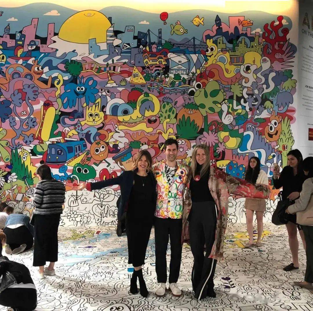 知名涂鸦画家Jon Burgerman | 充满英式戏虐的艺术顽童_Natuzzi