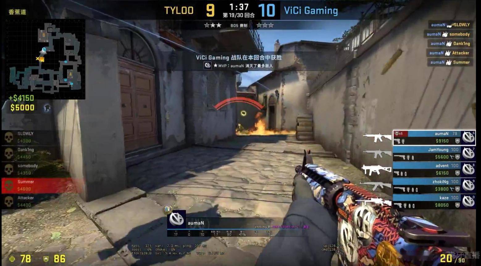 EPL S12预选赛：完美收官，TYLOO 3-0战胜VG获得名额_对手