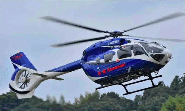 川崎重工与空客完成开发中型直升机BK117-搜狐大视野-搜狐新闻