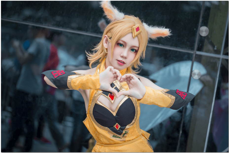 王者荣耀妲己cosplaycoser