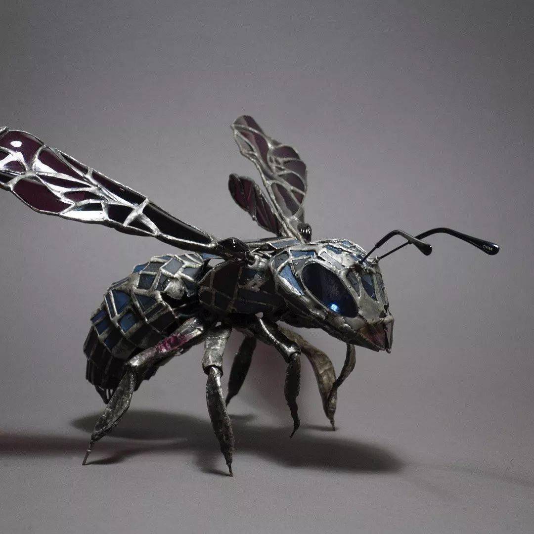机械昆虫艺术家 Mike Libby-搜狐大视野-搜狐新闻