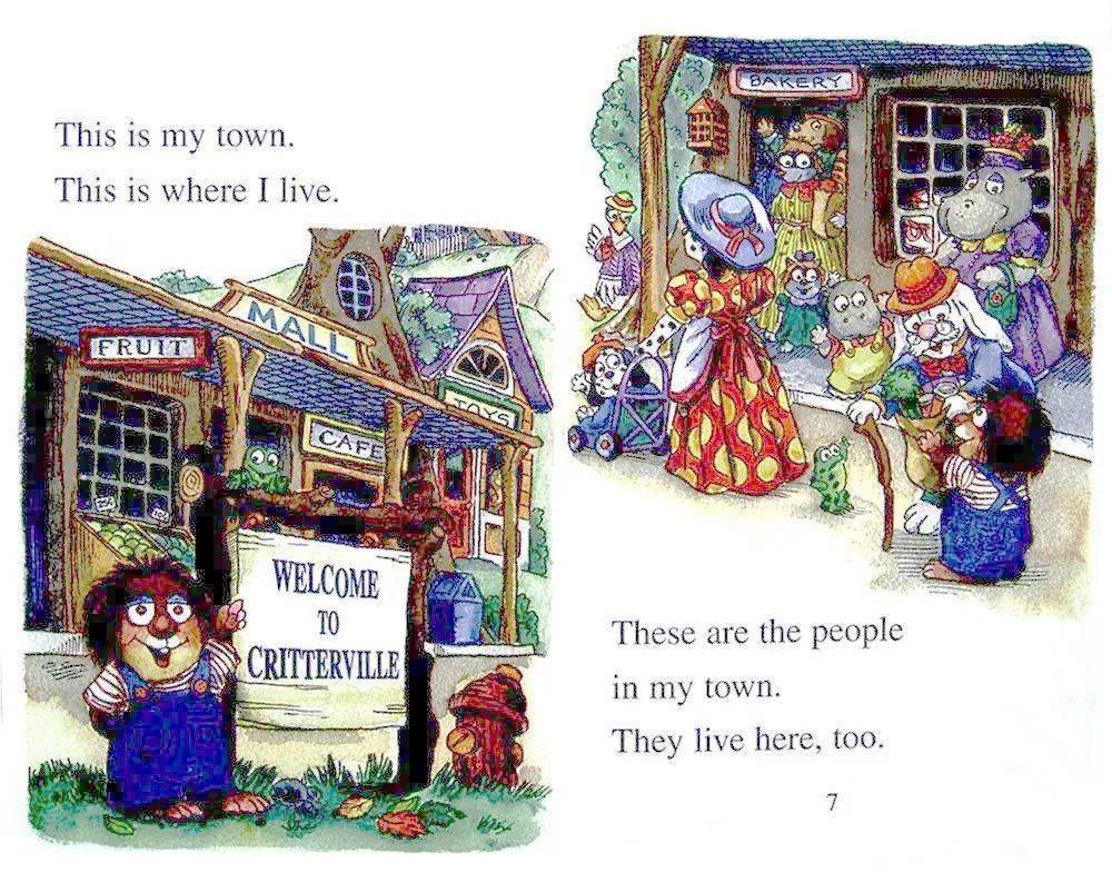 【有声绘本故事】《This is my Town》这是我的镇子_where