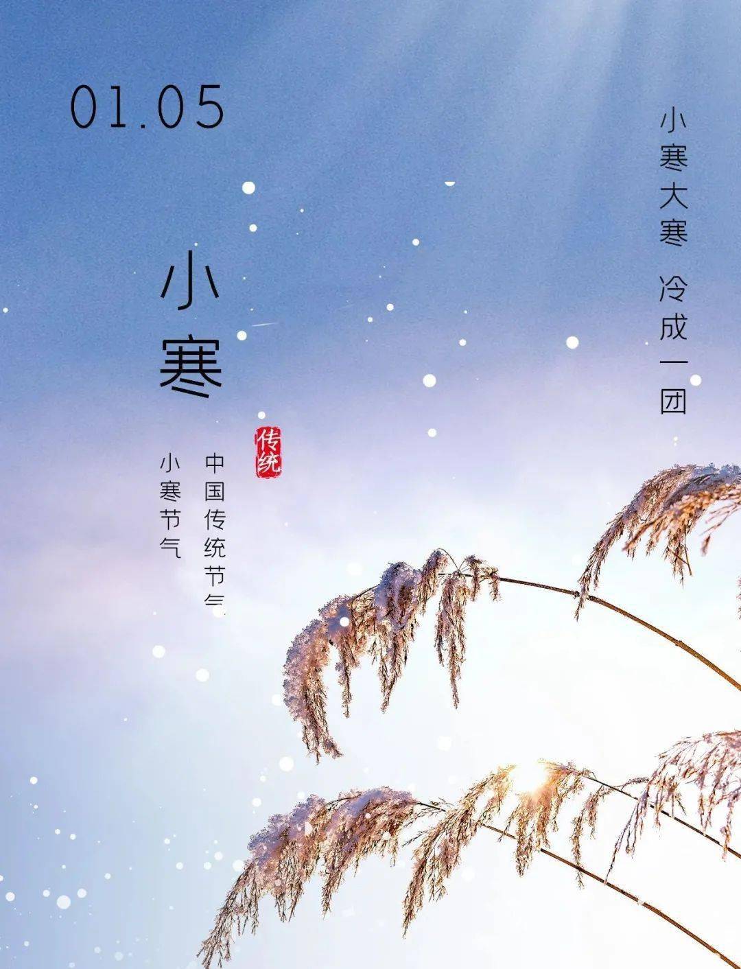 小寒 小寒虽寒,望春则暖节气