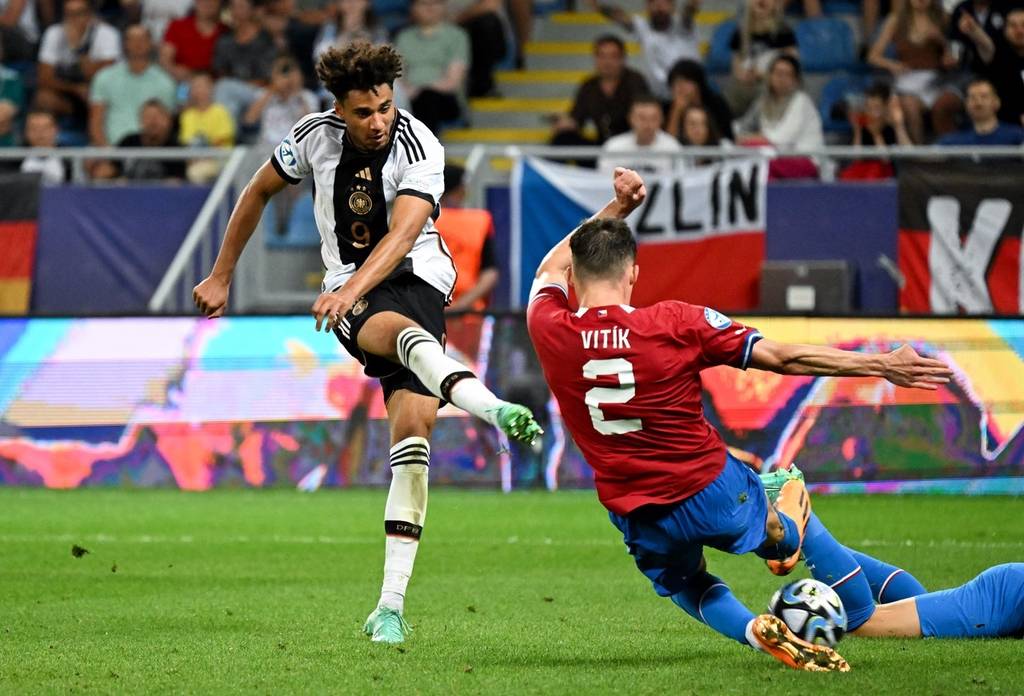 2023年U21欧青赛小组赛：捷克U21 2-1 德国U21-搜狐大视野-搜狐新闻