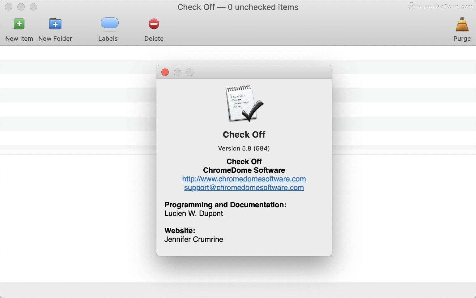 Mac任务管理器——Check Off for Mac_组织
