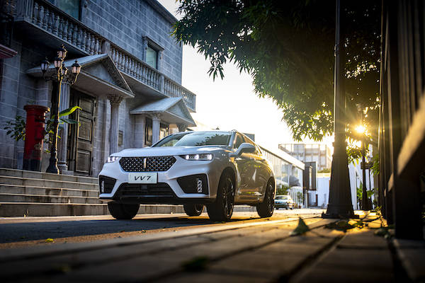 在羊城与VV7漫游 体验“WEY”国人带来的中式豪华与科技_搜狐汽车_搜狐网