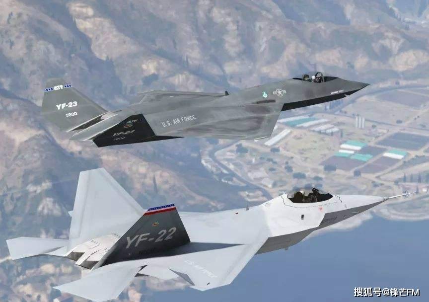 速度隐身性能均超过F22，作战半径更大的YF23为何未获得美空军青睐？_战斗机