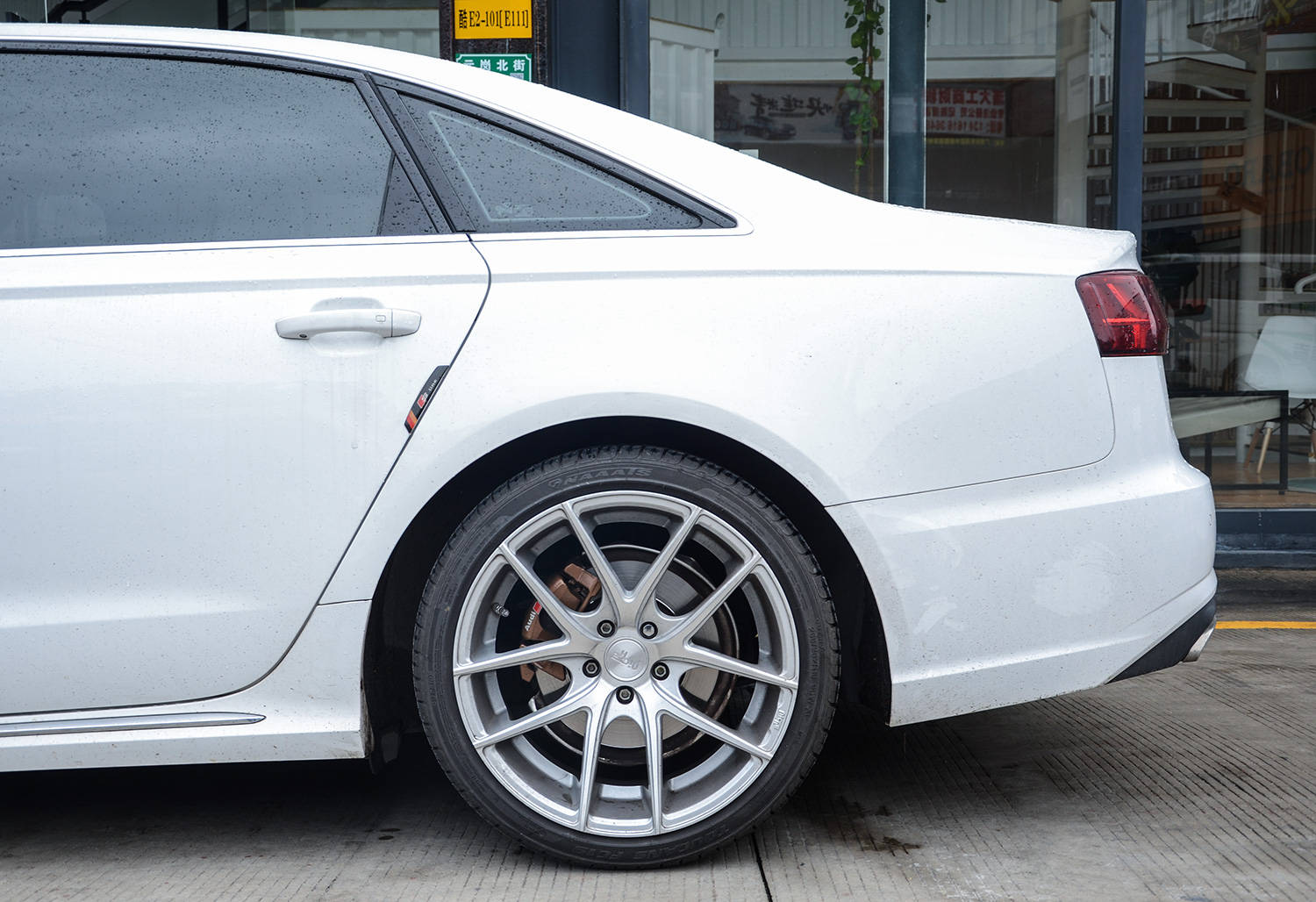 奥迪A6L(C7)改装升级TEI Racing高性能运动短弹簧_搜狐汽车_搜狐网