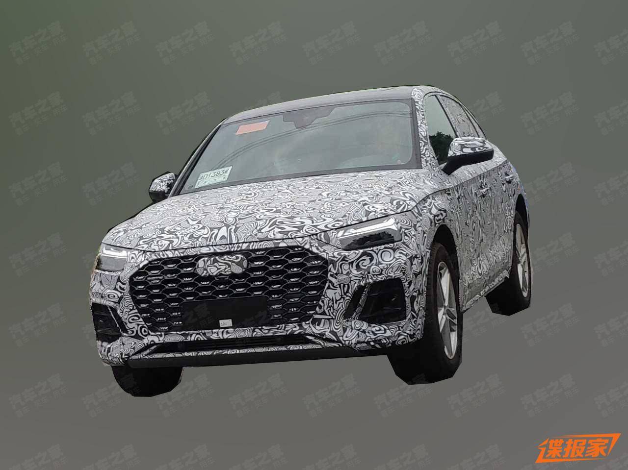 海内外测试，造型更动感，奥迪Q5 Sportback曝光_搜狐汽车_搜狐网