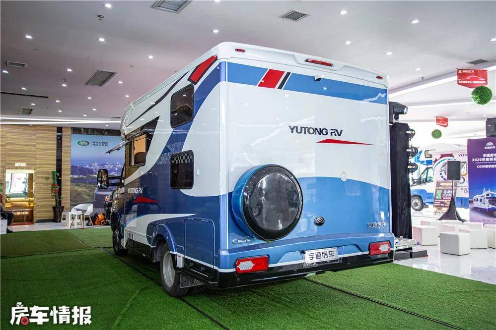 宇通新款C型房车高度不到2米9，48V电路有10多度电，还配限高防撞_搜狐汽车_搜狐网