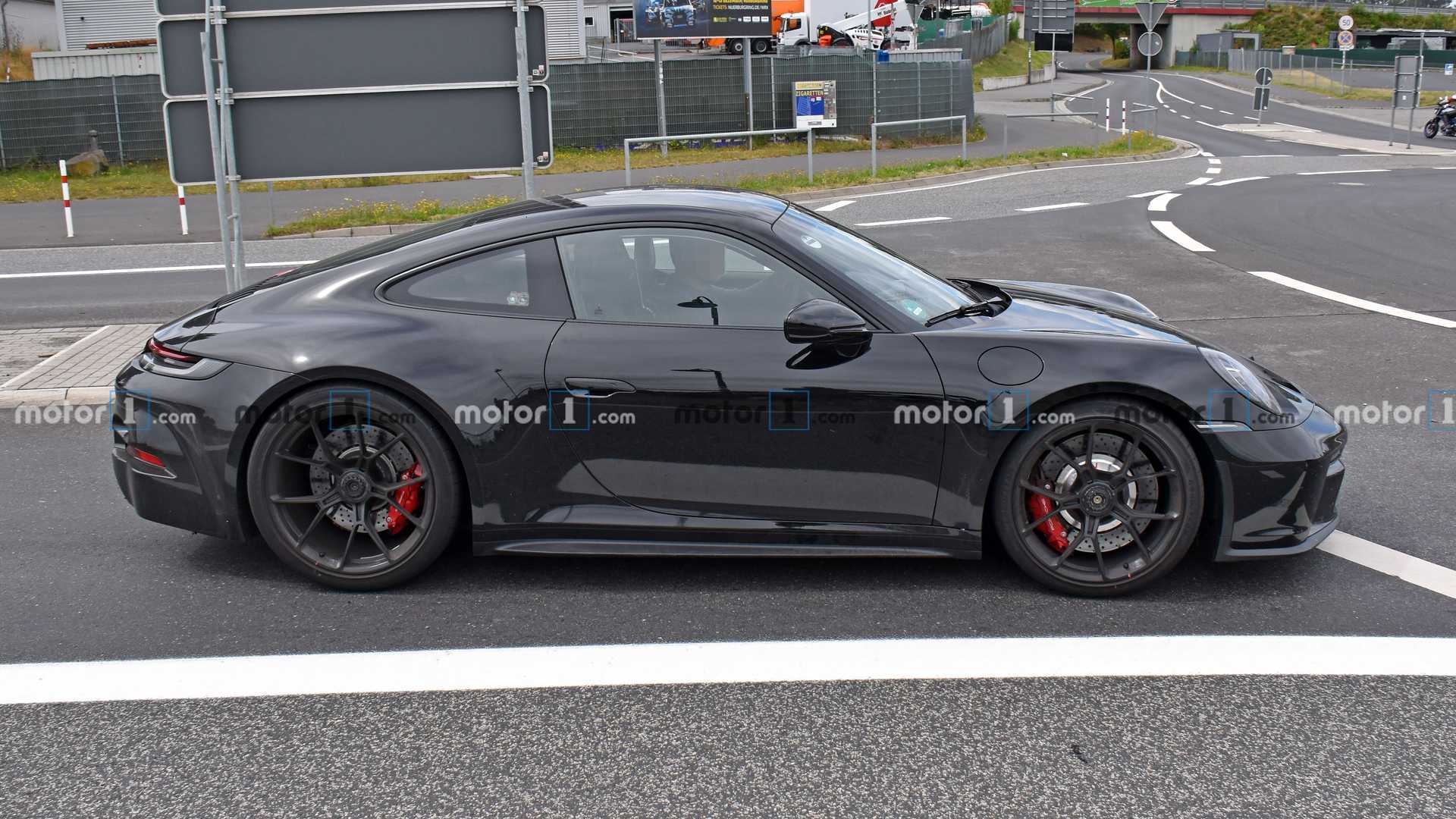 最大功率提升至550马力，保时捷911 GT3 Touring路试实拍图曝光_搜狐汽车_搜狐网