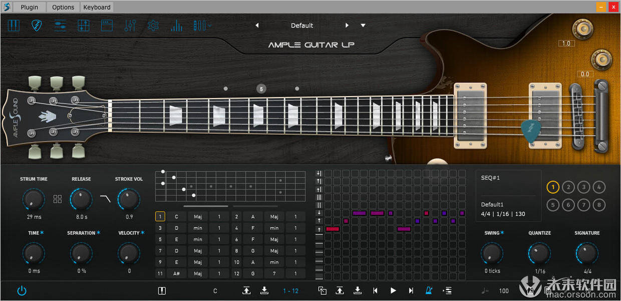 虚拟乐器AGSH_Ample