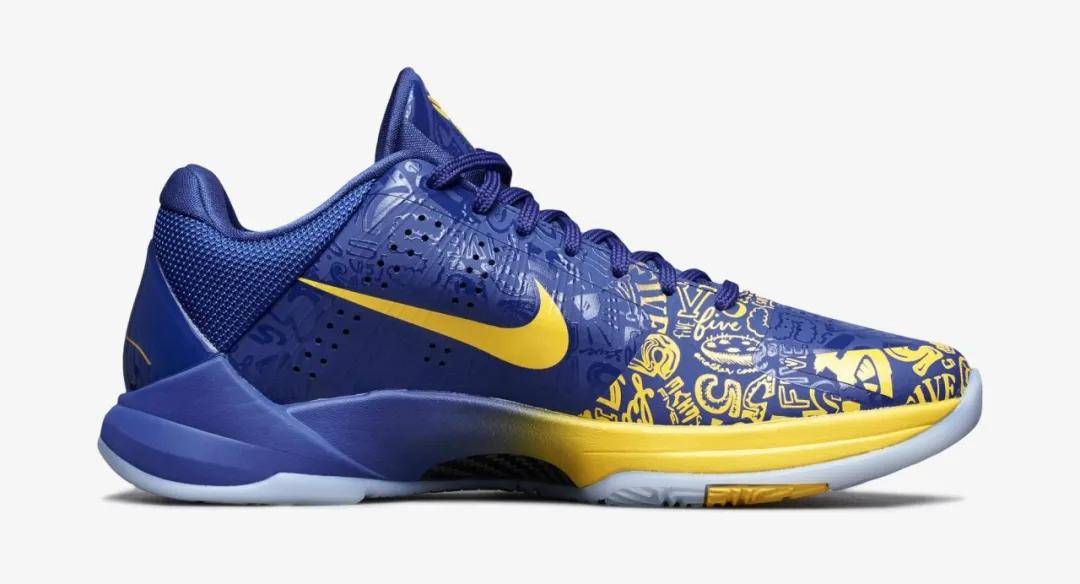 突发，Kobe 5 “五冠王” 官图曝光，下周上架 Snkrs 限量发售！_Nike