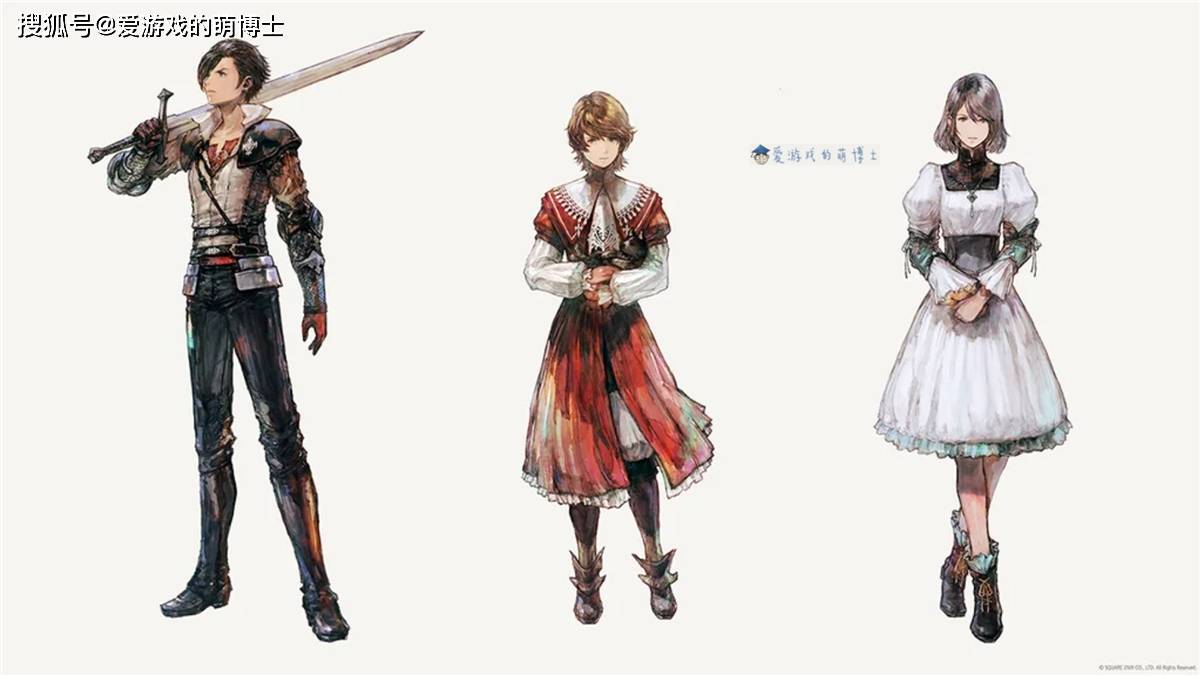 《最终幻想16》官网公开，游戏世界观、角色设定曝光_克莱夫