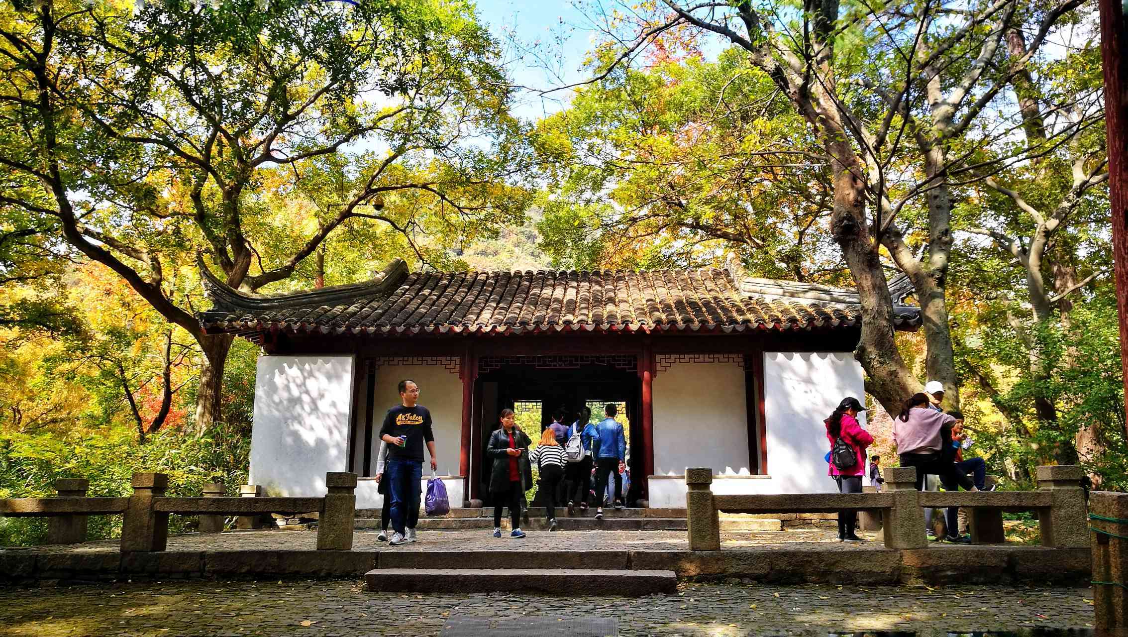 天平山红枫-搜狐大视野-搜狐新闻