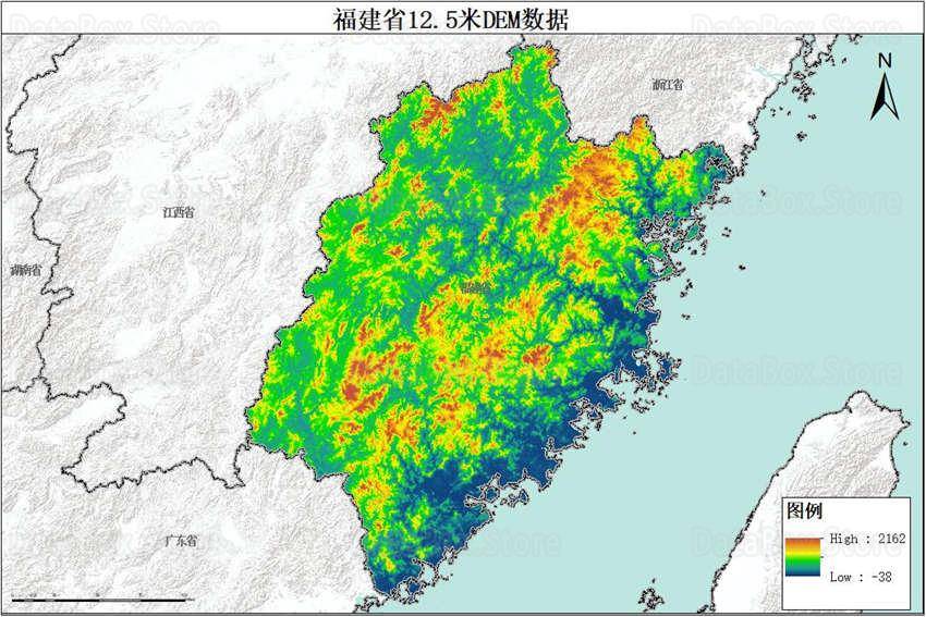 福建省12.5米DEM数字高程数据-搜狐大视野-搜狐新闻