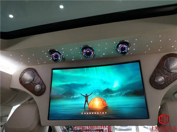 21款九速奔驰V260L改装升级VS680高顶商务车，设计更加科技感_搜狐汽车_搜狐网