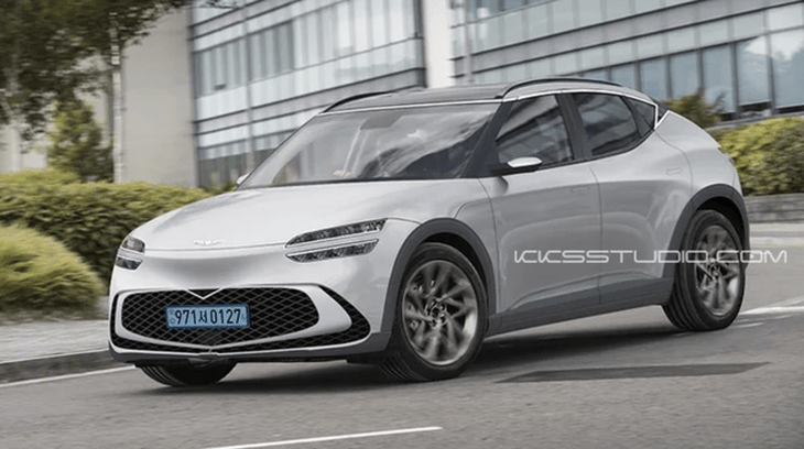 基于E-GMP平台打造 捷尼赛思GV60最新渲染图曝光_搜狐汽车_搜狐网