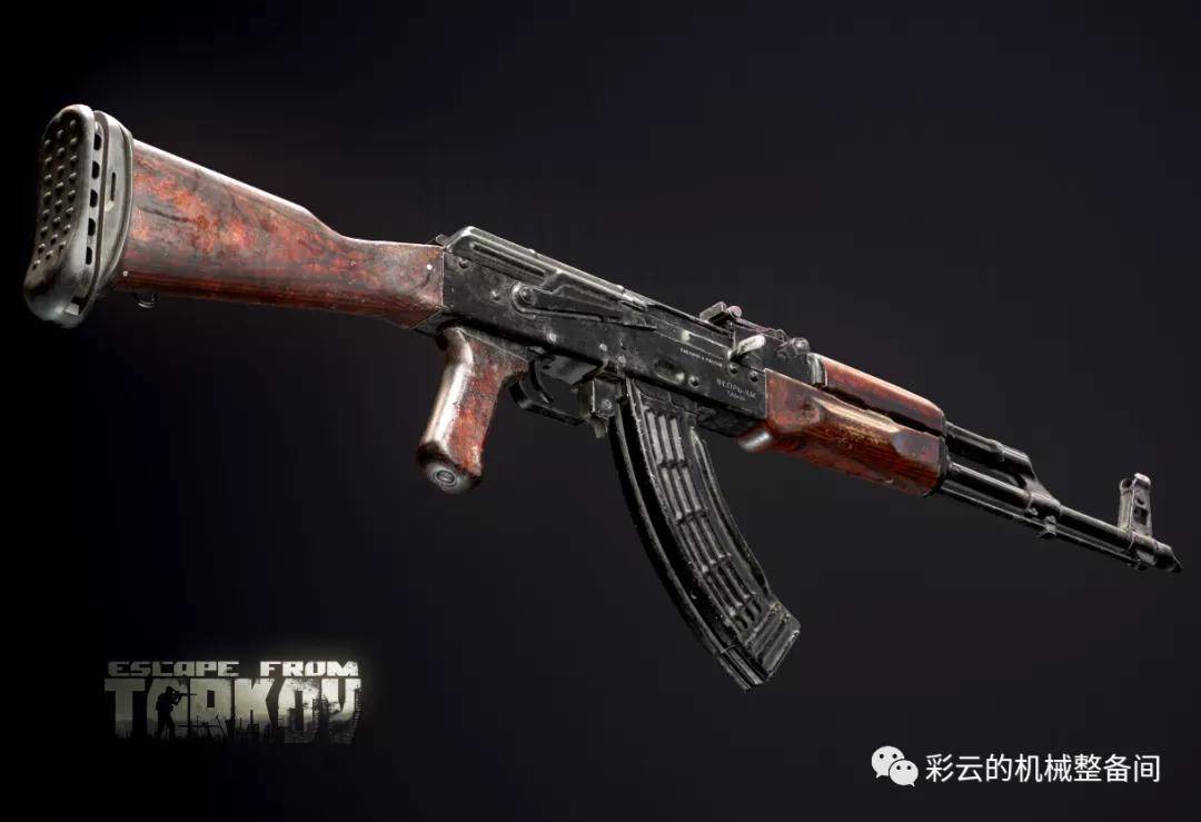 为什么AK-47退役得早？因为AKM更好啊_枪托