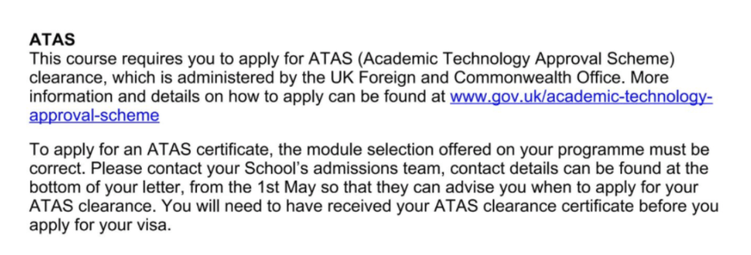理工科学生必入！影响办签证的重要材料！如何办理ATAS认证_offer