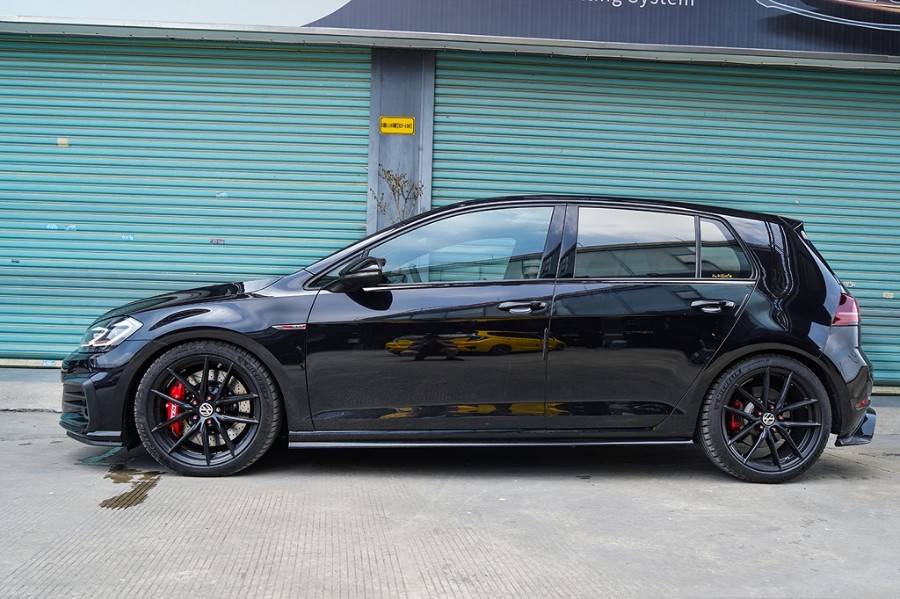 改装案例 | 大众高尔夫7改装TEI Racing P40NS刹车卡钳套装_搜狐汽车_搜狐网