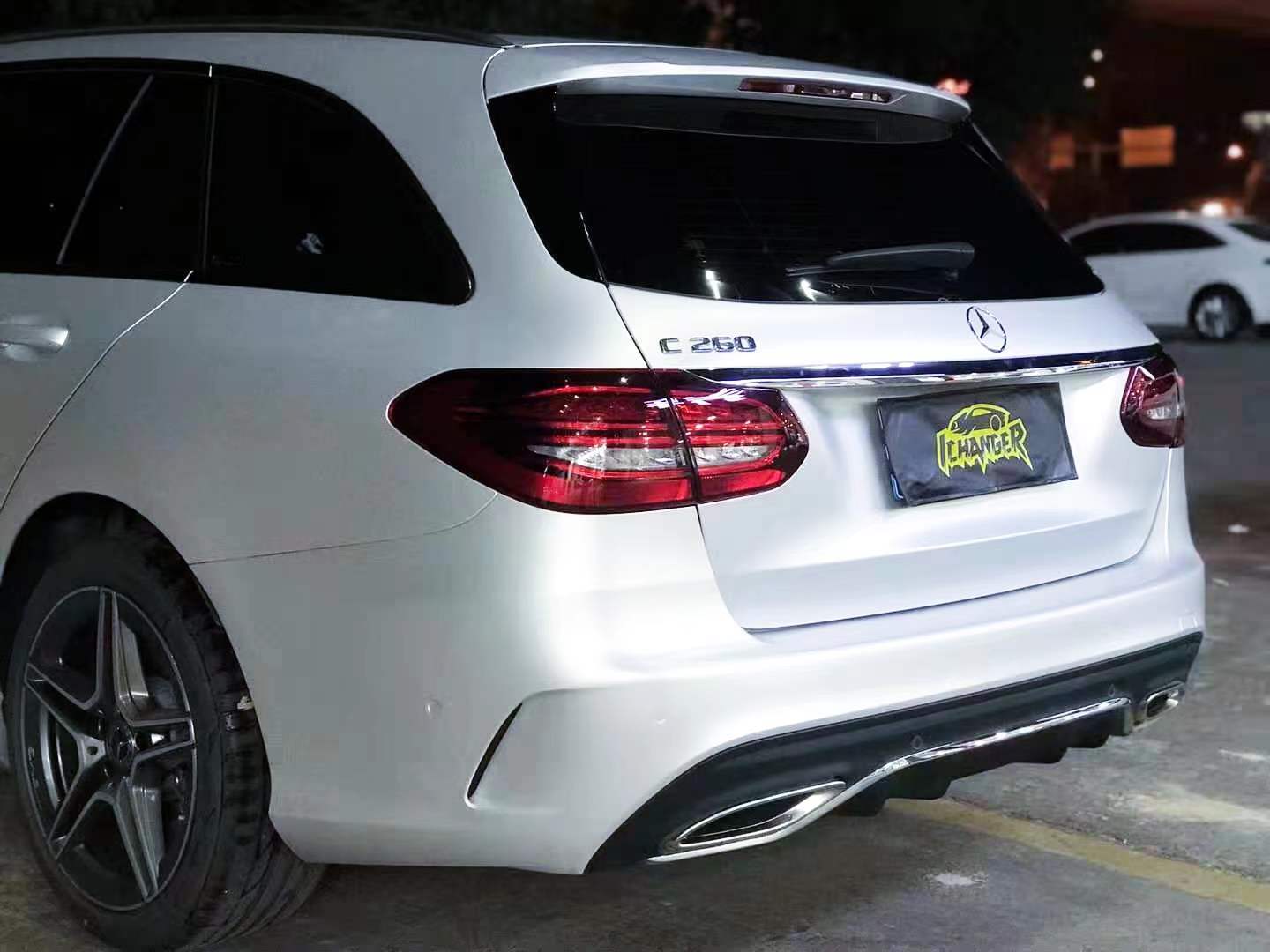 奔驰C260贴膜Ichanger（ICR）改变者电光金属银_搜狐汽车_搜狐网