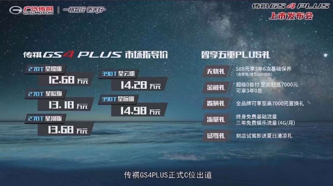 壮大明星车型品牌，配2.0T发动机的传祺GS4 PLUS正式上市，零百加速仅7.5秒？_搜狐汽车_搜狐网