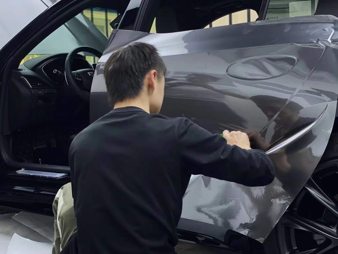 凯迪拉克CT5汽车贴膜Ichanger（ICR）改变者改色膜超亮金属钨钢_搜狐汽车_搜狐网