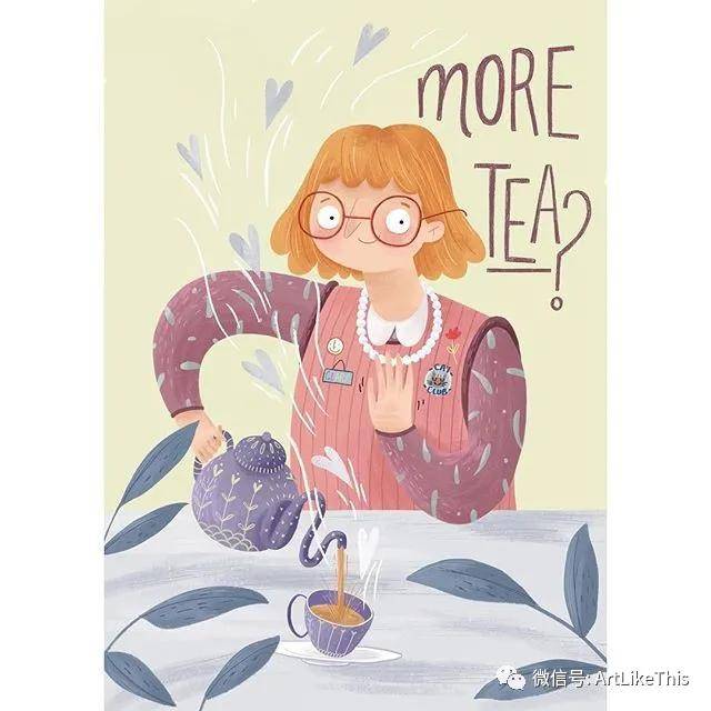 【插画】lucy semple：明丽、舒适、惬意_Amelia