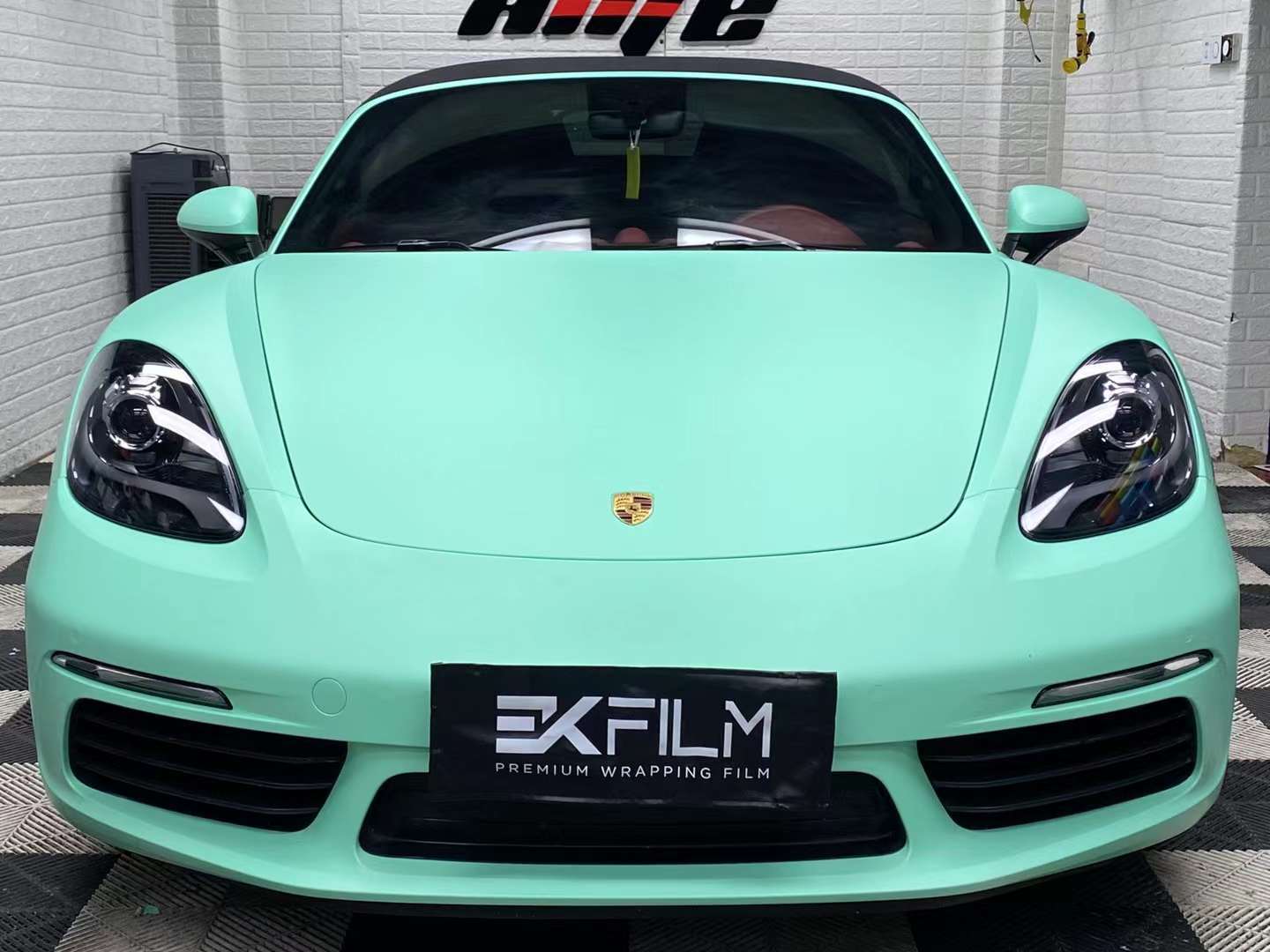 保时捷 718 全车EKFILM-EK改色膜消光蒂芙尼_搜狐汽车_搜狐网