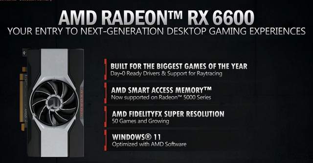 AMD Radeon RX 6600性能怎么样？值不值得买？_游戏
