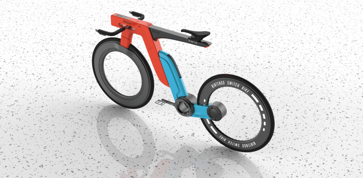 超炫酷的Nintendo Switch Bike，你要不要来一辆_搜狐汽车_搜狐网