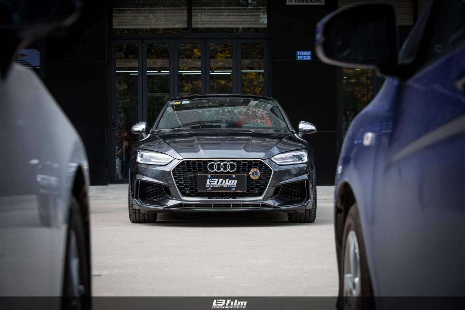 奥迪-RS5全车LBFILM改色膜PET煤炭灰_搜狐汽车_搜狐网