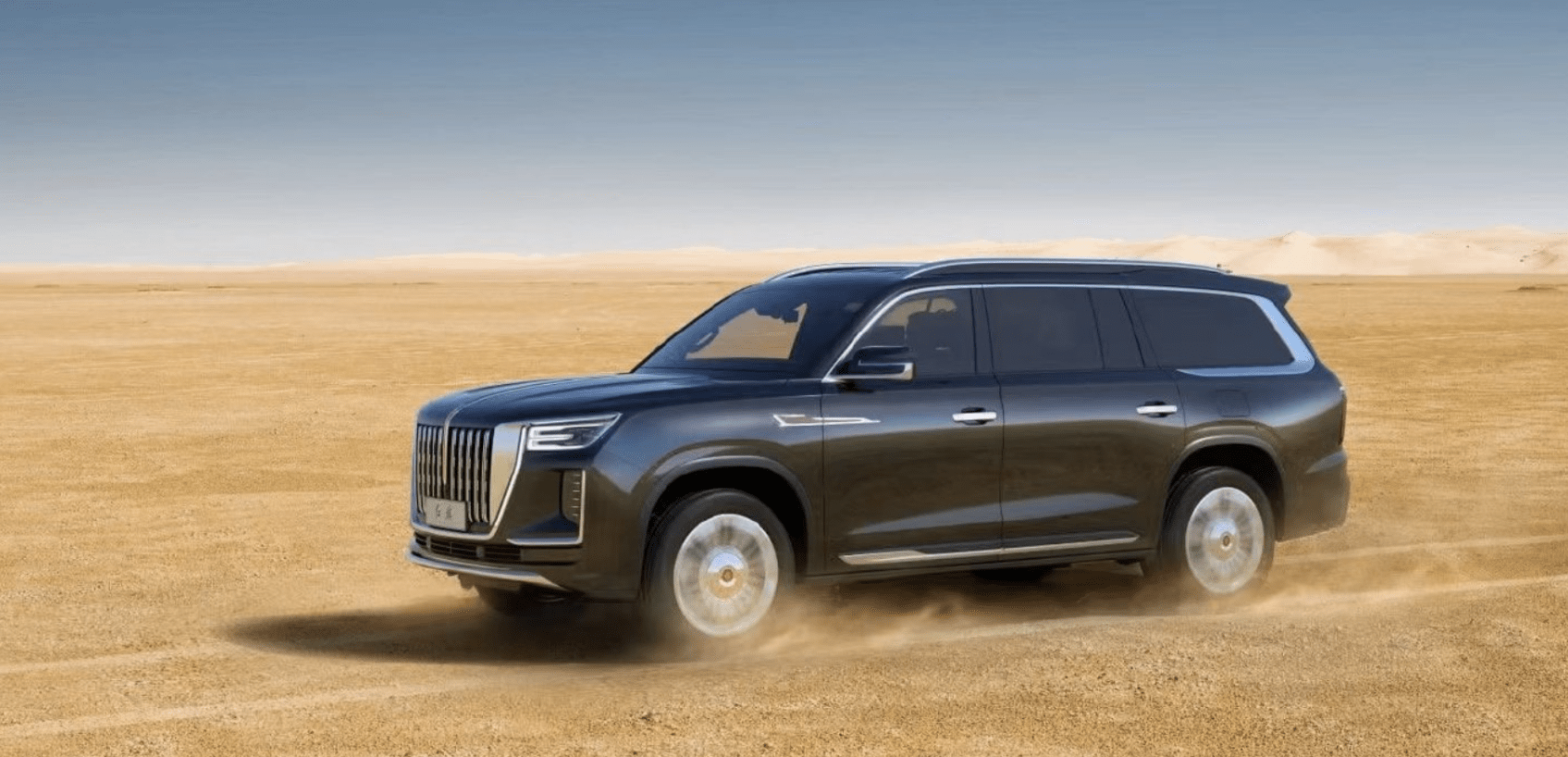 中国版“凯雷德”登场！一汽红旗LS7实车亮相，或搭载4.0T V8+8AT_搜狐汽车_搜狐网