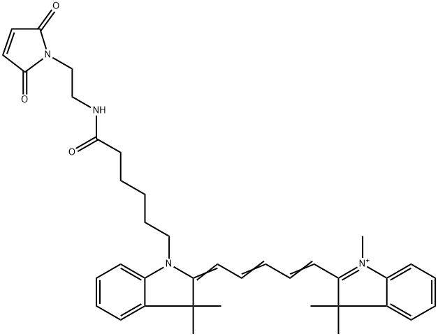 单活性荧光染料1437872-46-2，Cyanine5 MAL，Cy5-maleimide的保存条件_博美