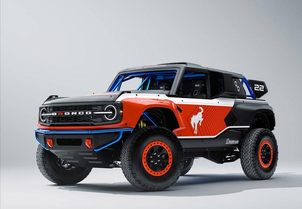 BRONCO赛车版曝光！5.0T机械增压+强悍四驱，性能媲美悍马H1_搜狐汽车_搜狐网