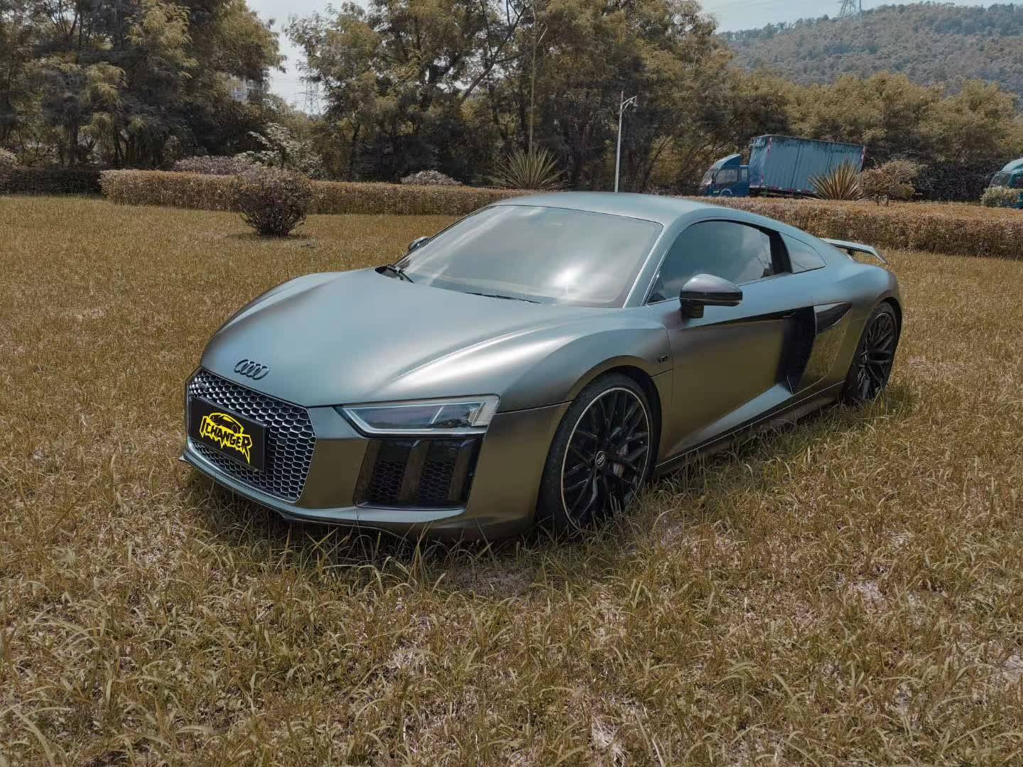 奥迪 R8贴膜Ichanger（ICR）改变者重金属碳灰（新品）_搜狐汽车_搜狐网