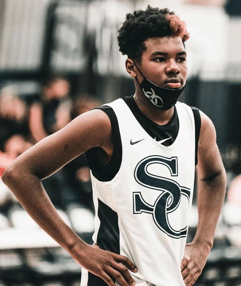 14岁，身高1米91！詹姆斯二儿子，天赋比布朗尼更高？太炸了啊_Bryce_比赛_CBA